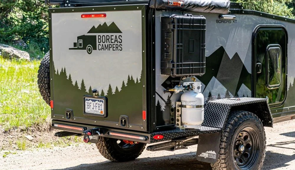 propane options on the Boreas Campers XT offroad camper trailer ...