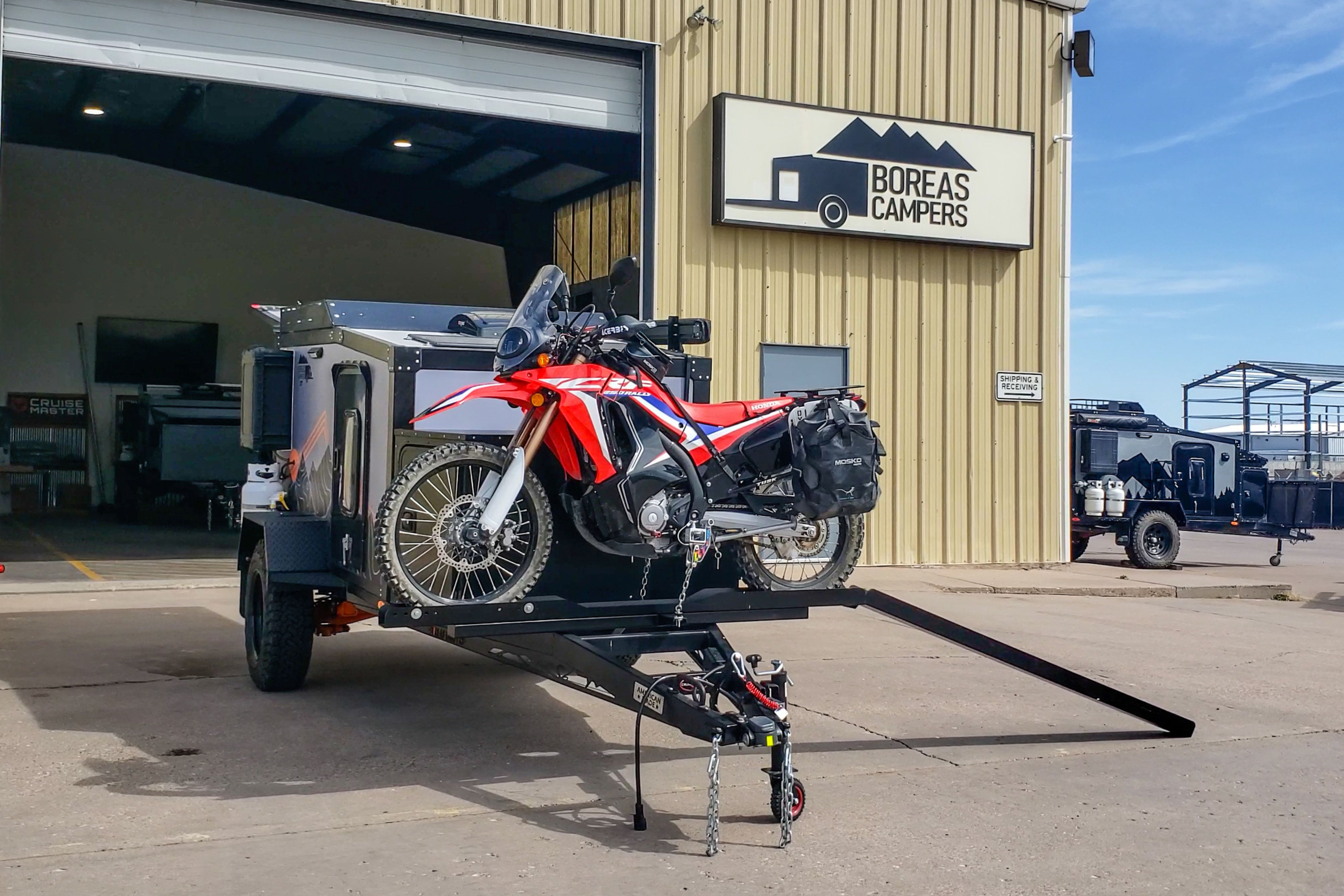 Free Moto Tray on New AT/XT Orders | Browse Our Blog | Boreas Campers