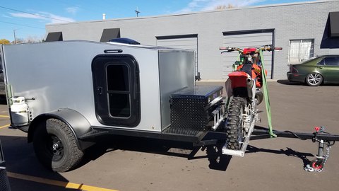 Custom Moto Carrier - Into The Wild Overland | Browse Our Blog | Boreas ...
