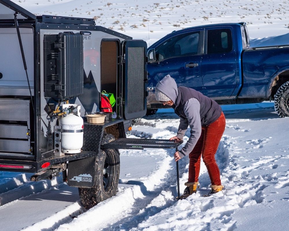 Tailgator Tire Table: a great adventure trailer accessory | Browse Our ...